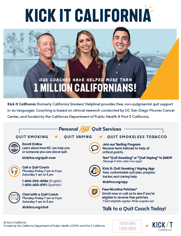 Kick It California Print Ad